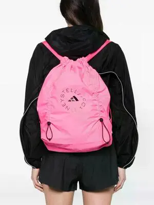 Adidas By Stella McCartney Logo-print Backpack - Pink