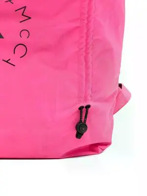 Adidas By Stella McCartney Logo-print Backpack - Pink
