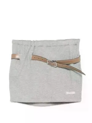 MAGLIANO Provincia Logo Mini Skirt - Grey