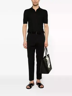 Tagliatore Darnel Vertical-stripe T-shirt