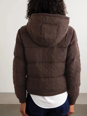 Polo Ralph Lauren Hooded Quilted Coat - Brown