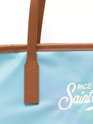 MC2 SAINT BARTH Embroidered-logo Tote Bag