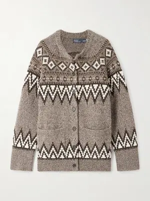 Women's Fair Isle Short-Sleeve Cardigans
