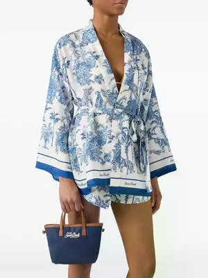 MC2 SAINT BARTH Mini City Tote Bag - Blue
