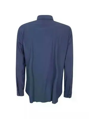 BARBA NAPOLI Button-up Shirt - Blue