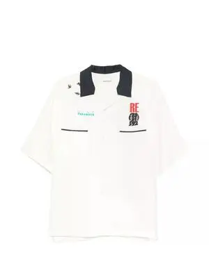Undercover Contrast-collar Shirt - Neutrals