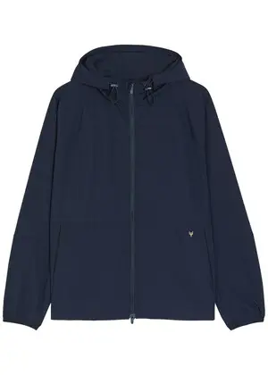 NOW YOU LIVE Overton Hooded Stretch-nylon Jacket