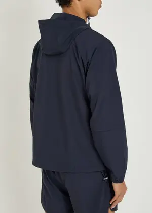 NOW YOU LIVE Overton Hooded Stretch-nylon Jacket