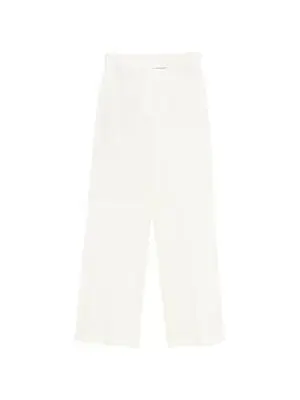 CIRCOLO 1901 Side-pocket Straight Trousers - Neutrals