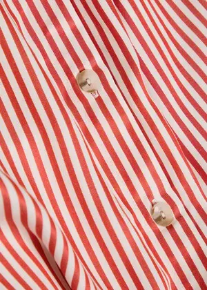 AKYN Kaia Striped Lyocell Shirt