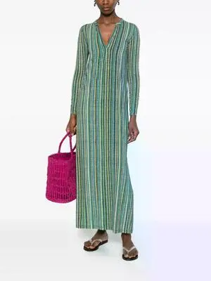 SIYU Baez V-neck Maxi Dress