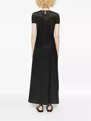SIYU Glitter-embellished T-shirt Dress