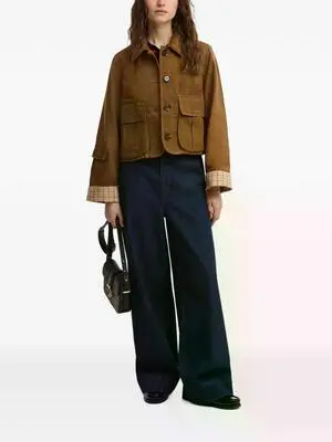 Barbour Dalbury Corduroy-collar Jacket - Brown