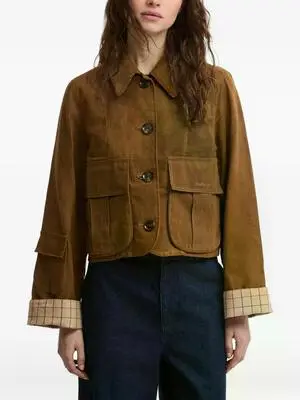 Barbour Dalbury Corduroy-collar Jacket - Brown