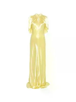 Alberta Ferretti Off The Shoulder Evening Dresses