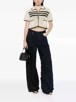 N°21 Crochet Knit Top