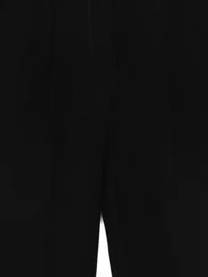 CIRCOLO 1901 Pleated Cropped Trousers - Black