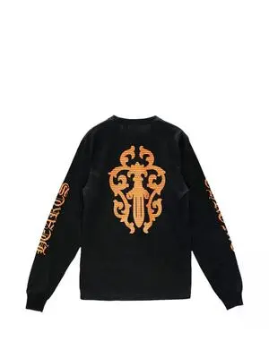Chrome Hearts Dagger Logo Long-sleeve T-shirt - Black