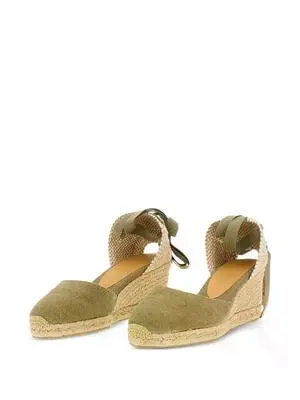 CastaÑer Ankle-strap Espadrilles - Green