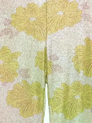 SIYU Floral-print Trousers - Green