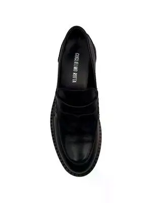 GUGLIELMO ROTTA Penny Loafers - Black