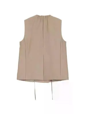 JNBY Deconstructed Waistcoat - Neutrals