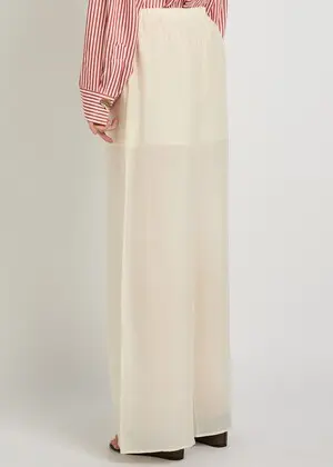 AKYN Teagan Wide-leg Lyocell Trousers