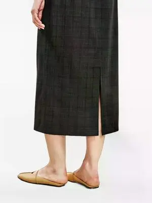 LESS H-line Checked Skirt