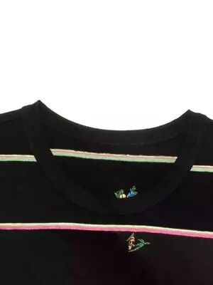 JNBY Embroidered Striped T-shirt