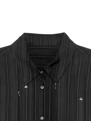 JNBY Embellished Striped Shirt
