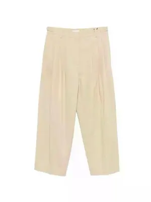 Marella Pleated Cropped Trousers