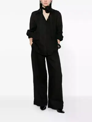 Marella Uomo Drawstring Pants - Black