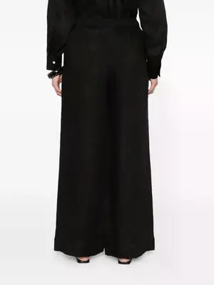 Marella Uomo Drawstring Pants - Black