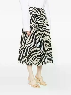 Marella A-line Midi Skirt