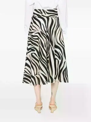Marella A-line Midi Skirt