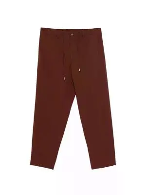 BRIGLIA 1949 Covents Drawstring Trousers - Brown