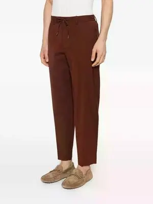 BRIGLIA 1949 Covents Drawstring Trousers - Brown