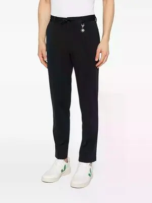 MANUEL RITZ Charm-detail Trousers - Blue