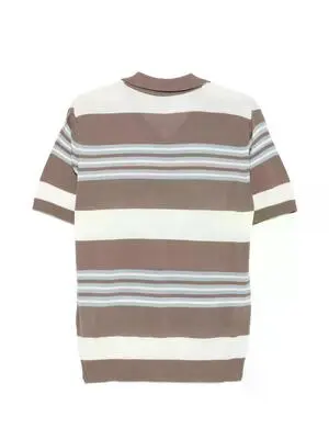 MANUEL RITZ V-neck T-shirt - Brown