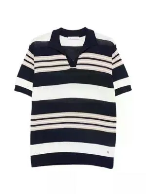 MANUEL RITZ Striped Top - Blue
