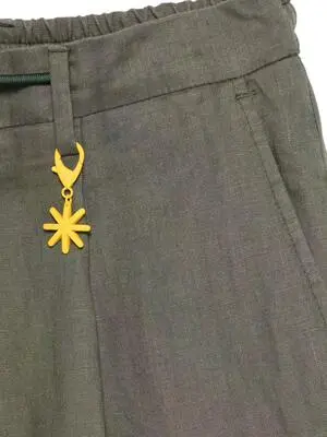 MANUEL RITZ Drawstring Trousers - Green