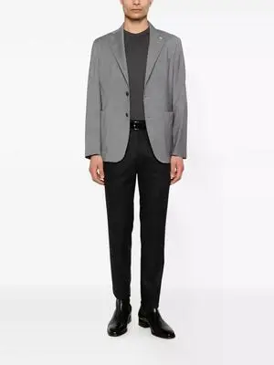 MANUEL RITZ Patch-pocket Blazer - Grey