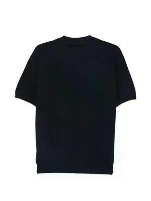MANUEL RITZ V-neck T-shirt - Blue