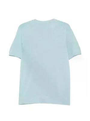 MANUEL RITZ Cotton T-shirt - Blue