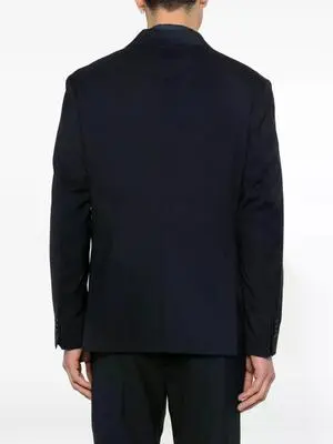 MANUEL RITZ Fresco Wool Jacket - Blue