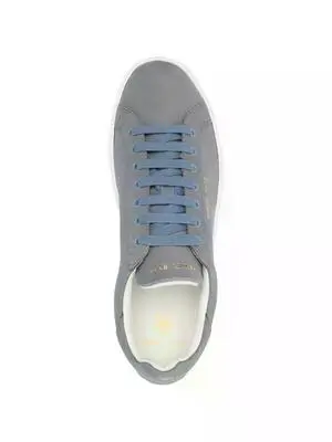 MANUEL RITZ Nubuck Leather Sneakers - Grey