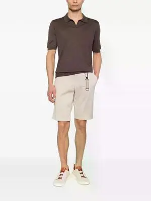 MANUEL RITZ Chino Twill Shorts - Neutrals