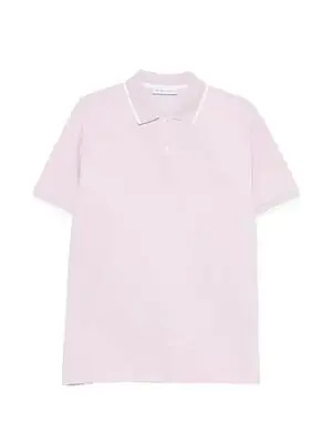 MANUEL RITZ Contrasting-trim Polo Shirt