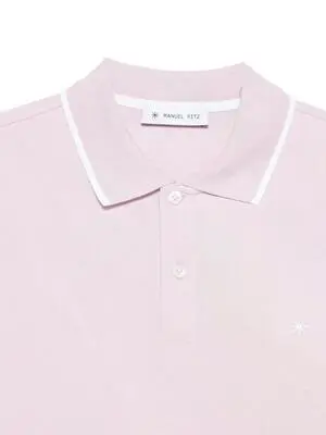 MANUEL RITZ Contrasting-trim Polo Shirt