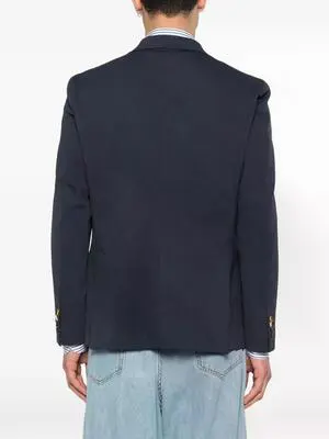MANUEL RITZ Button Blazer - Blue